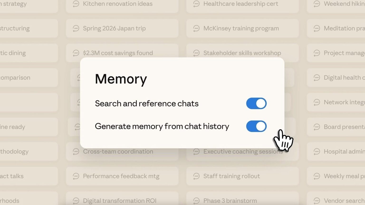 Claude Memory ya está disponible para suscriptores Pro y Max